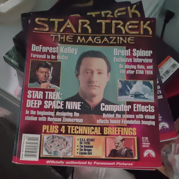 Art | Star Trek Magazine With Exclusive Interviews | Poshmark